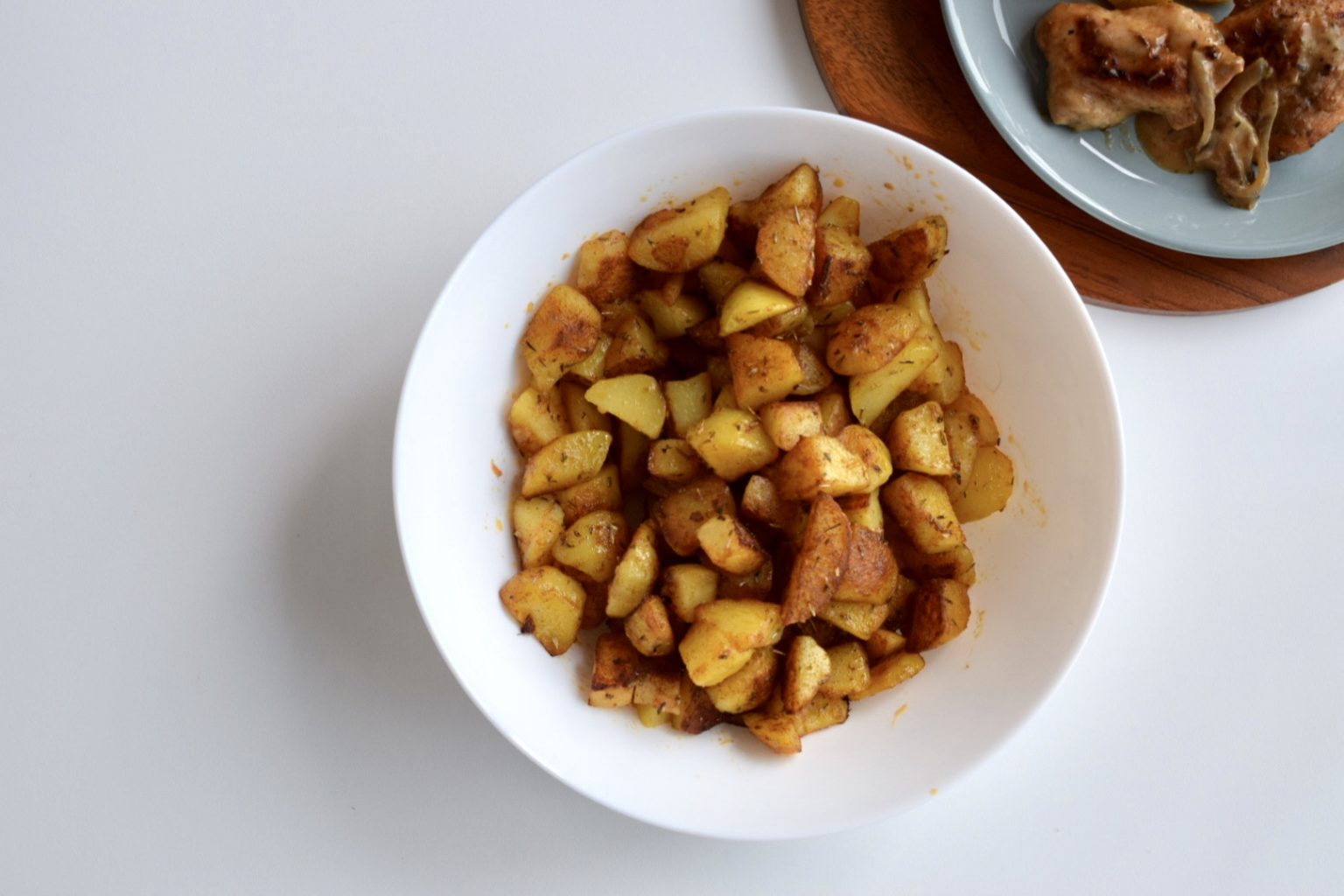 Crispy and spicy leftover home fries - Kitchenette Recipes
